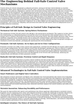The Engineering Behind Fail-Safe Control Valve Mechanisms
