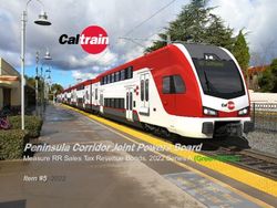 Peninsula Corridor Joint Powers Board - Measure RR Sales Tax Revenue ...