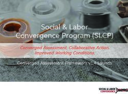 Social & Labor Convergence Program (SLCP) - Converged Assessment ...