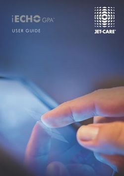 USER GUIDE - Spectro | Jet-Care
