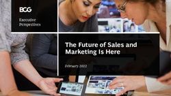 The Future of Sales and Marketing Is Here - Executive Perspectives - BCG
