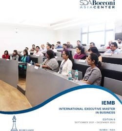 IEMB INTERNATIONAL EXECUTIVE MASTER IN BUSINESS - EDITION 6 SEPTEMBER ...