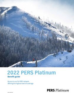2022 PERS Platinum Benefit guide - Access to our full PPO network ...