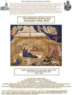The Nativity of the Lord December 25th, 2022