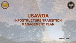 USAWOA INFOSTRUCTURE TRANSITION MANAGEMENT PLAN - Past ...
