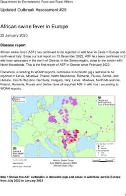 African swine fever in Europe - 25 January 2023 - Updated Outbreak ...
