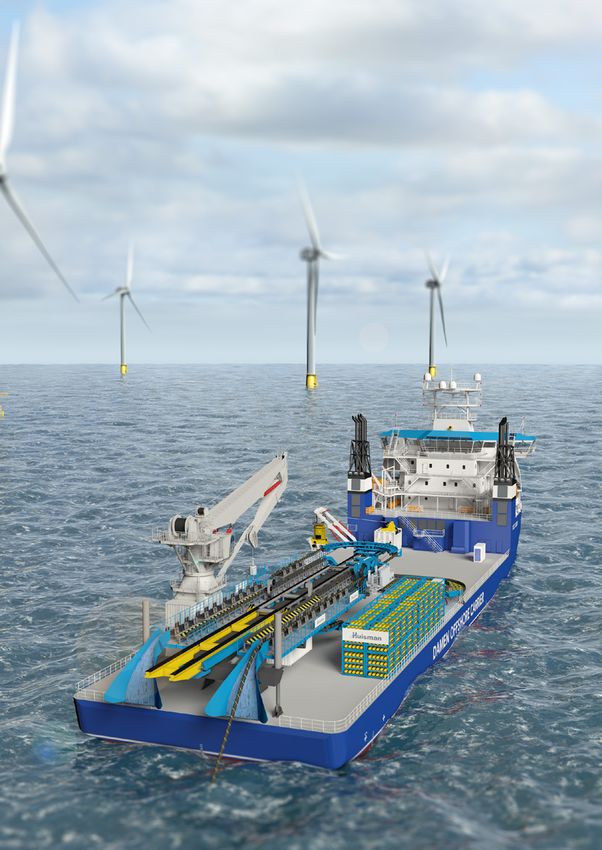 MOTION COMPENSATED CABLE LAY SYSTEM - HUISMAN PRODUCT BROCHURE