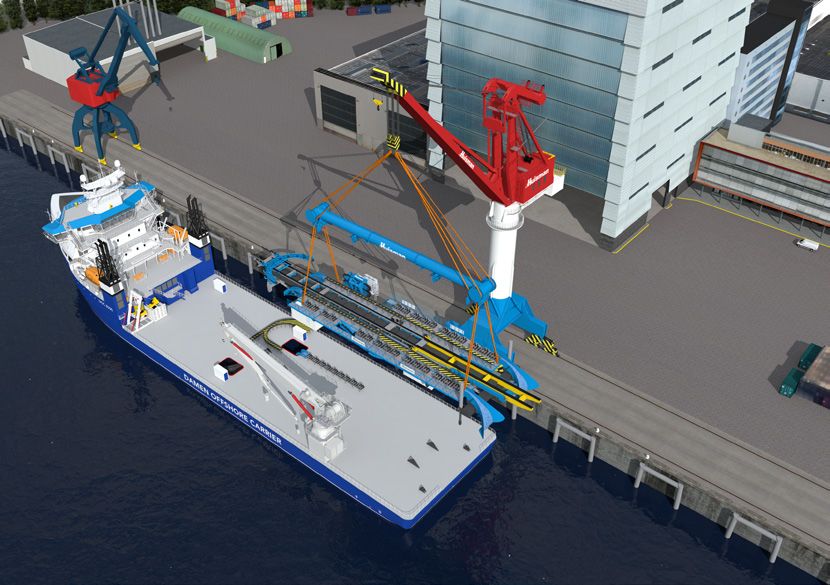 MOTION COMPENSATED CABLE LAY SYSTEM - HUISMAN PRODUCT BROCHURE