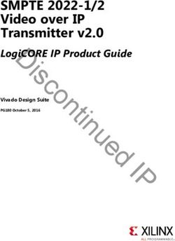 SMPTE 2022-1/2 Video over IP Transmitter v2.0 - LogiCORE IP Product ...
