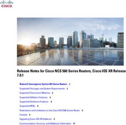 Release Notes for Cisco NCS 560 Series Routers, Cisco IOS XR Release 7.0.1