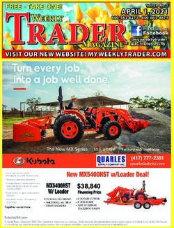 FREE - TAKE ONE! APRIL 1, 2021 - Vol. 28 No. 1 - Creative Circle Media ...