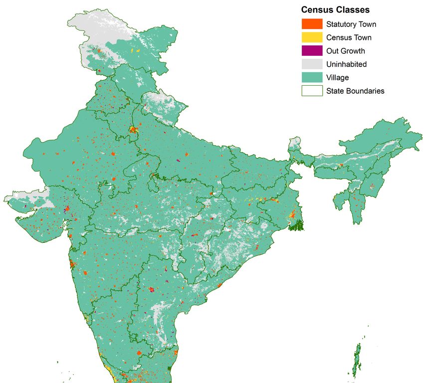 Urbanization in India: Population and Urban Classification Grids for ...