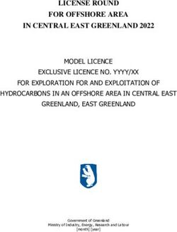 LICENSE ROUND FOR OFFSHORE AREA IN CENTRAL EAST GREENLAND 2022