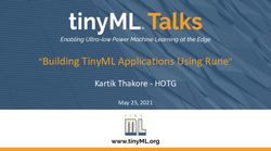 "Building TinyML Applications Using Rune" - Kartik Thakore - HOTG May 25, 2021