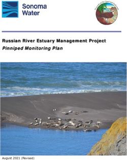 Russian River Estuary Management Project Pinniped Monitoring Plan ...