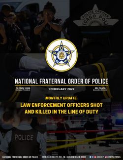 NATIONAL FRATERNAL ORDER OF POLICE @FOPNATIONAL
