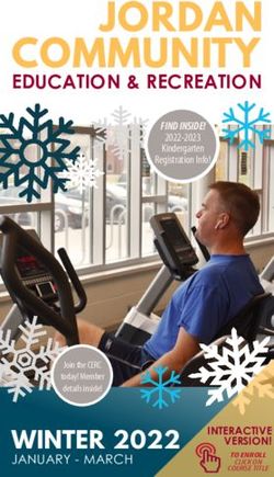 JORDAN COMMUNITY - WINTER 2022 - EDUCATION & RECREATION - Jordan Public ...