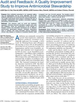 Audit and Feedback: A Quality Improvement Study to Improve ...