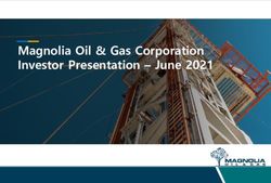 Magnolia Oil & Gas Corporation Investor Presentation - June 2021