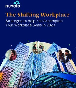 The Shifting Workplace - Strategies to Help You Accomplish Your ...