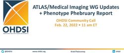 ATLAS/Medical Imaging WG Updates + Phenotype Phebruary Report - OHDSI ...