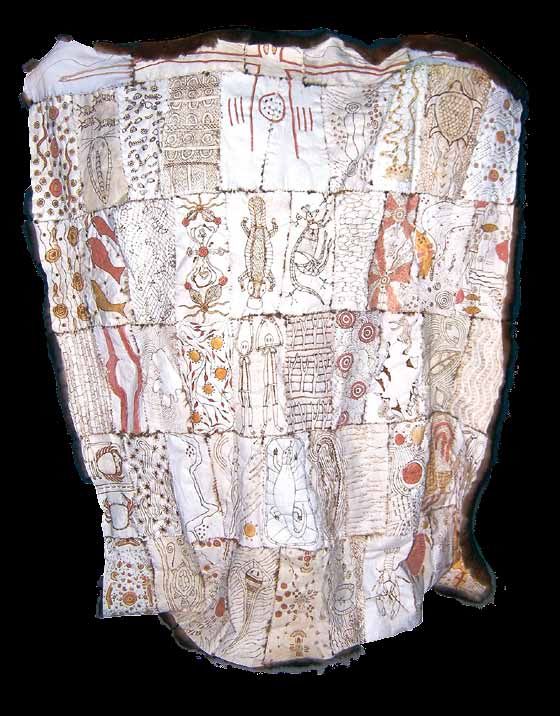 A POSSUM SKIN CLOAK BY THE LAKE - AN ABORIGINAL CULTURAL REVIVAL