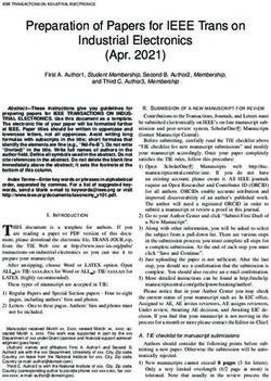 Preparation of Papers for IEEE Trans on Industrial Electronics (Apr. 2021)