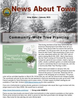 Community-Wide Tree Planting