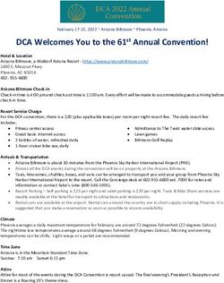 DCA Welcomes You to the 61st Annual Convention!
