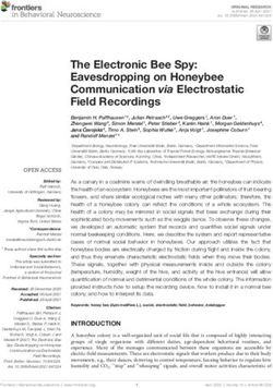 The Electronic Bee Spy: Eavesdropping on Honeybee Communication via ...