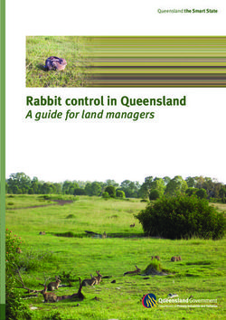 Rabbit control in Queensland - A guide for land managers - Queensland ...