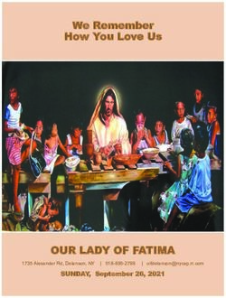 OUR LADY OF FATIMA - We Remember How You Love Us - SUNDAY, September 26 ...